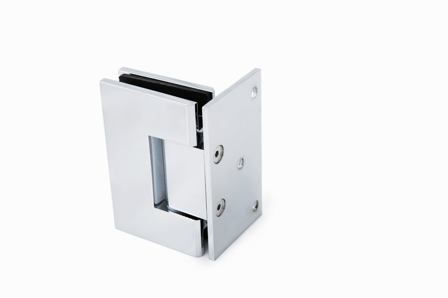 Shower Screen Hinge 90 Degree to Wall L Shape - Glass & Hardware solutions